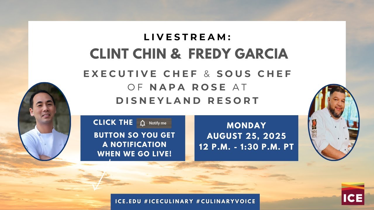 ICE Presents: Clint Chin & Fredy Garcia, Executive Chef & Sous Chef at ...