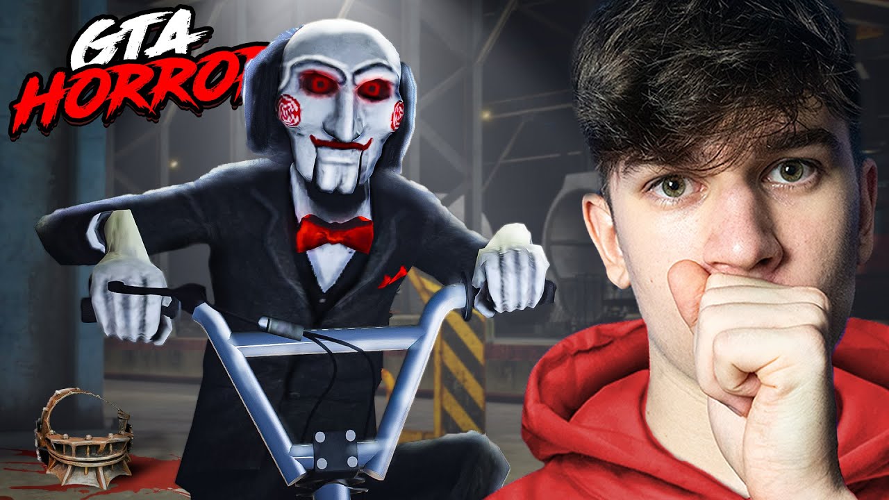 GTA V HORROR #16 - PIŁA 💀 - YouTube