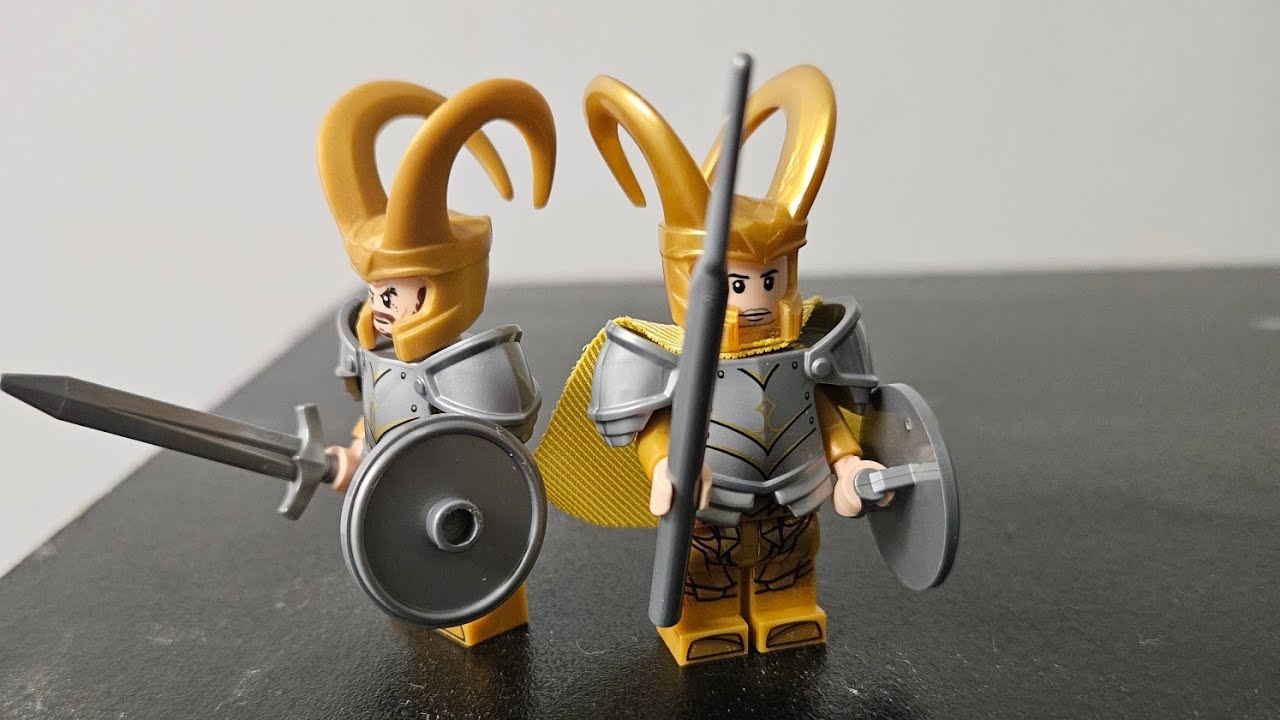 how to make LEGO asgardian soldiers from the MCU - YouTube