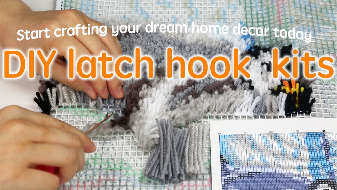 Unleash Your Creativity: Beginner's Guide to Latch Hook Kits - Craft a ...