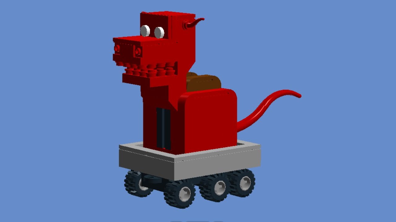 How to Build Lego Rusty the Red Dargon - YouTube
