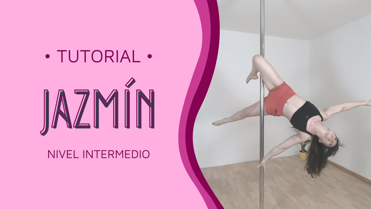 POLE DANCE tutorial: cómo hacer un jazmín ~ nivel intermedio (en ...