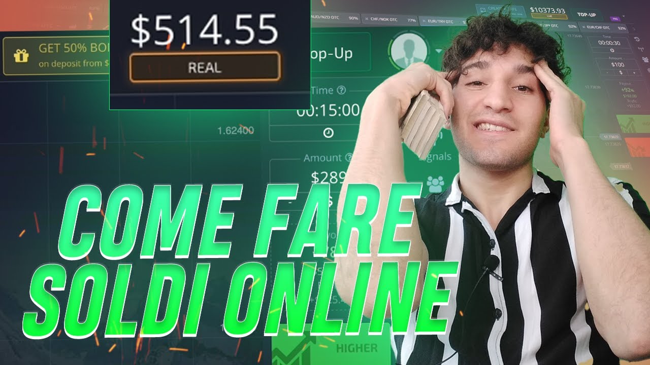 COME FARE SOLDI ONLINE | SEGNALI POCKET OPTION - YouTube