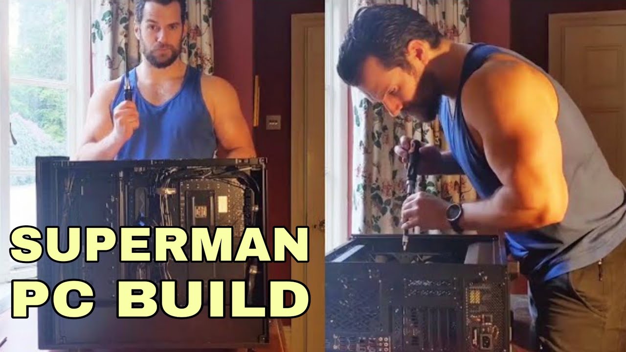 Henry Cavill Builds His First Gaming PC - Epic Mistakes - YouTube
