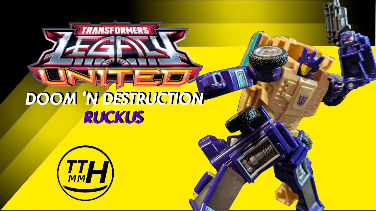 Transformers Legacy United Doom 'N Destruction Ruckus review (stop ...