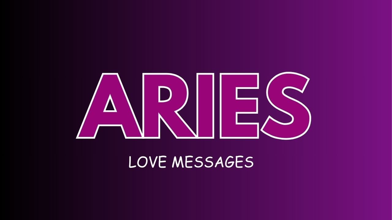 ️ARIES♈"Omg,THEY ARE SO ATTRACTED TO YOU BECAUSE YOU DON'T BEND TO THEIR WHIMS ARIES!" APRIL ...