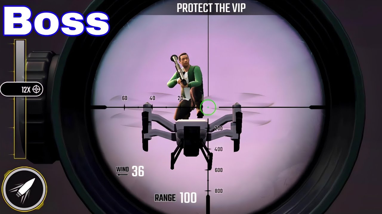 Pure Sniper Z21 Boss 1-2-3-4-5 Android GamePlay - YouTube