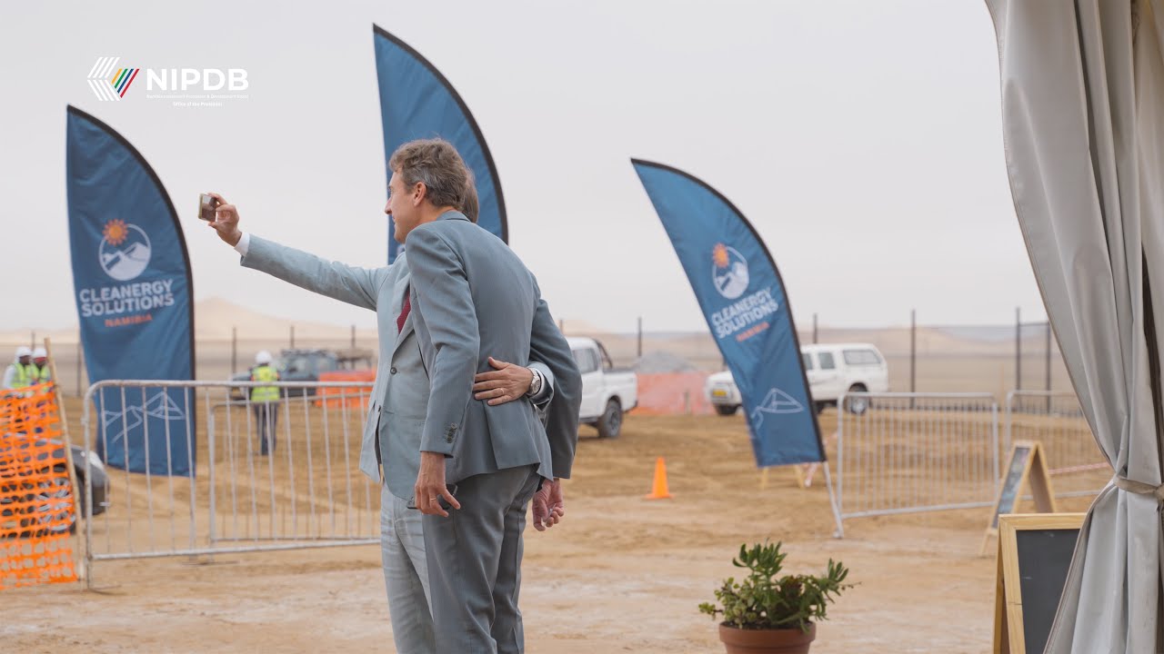 Cleanergy Solutions Namibia | Bricklaying Ceremony Highlight - YouTube