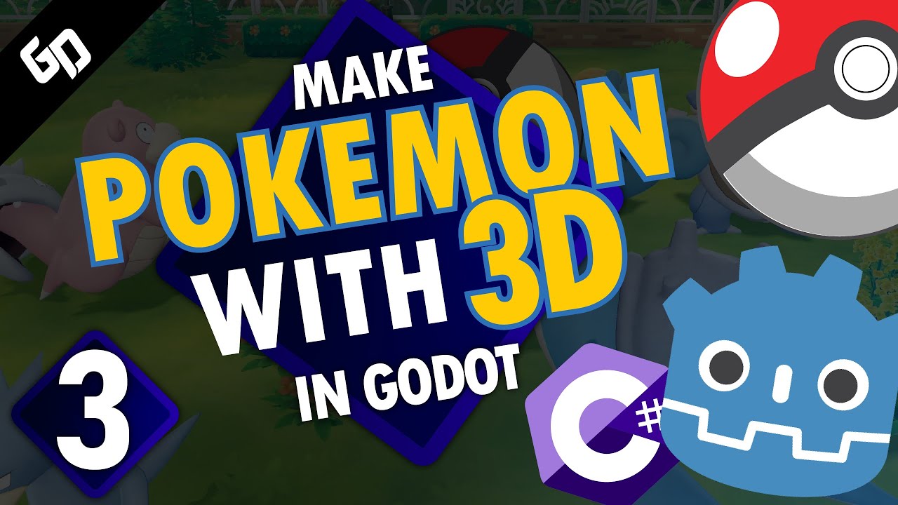 Pokemon RPG in GODOT 3D C# Tutorial Episode 3 Interacting with objects ...
