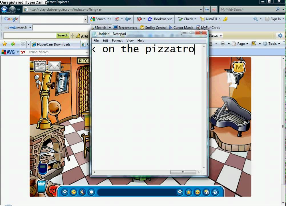 Club Penguin: How to use the "Dessert" Pizzatron 3000 - YouTube