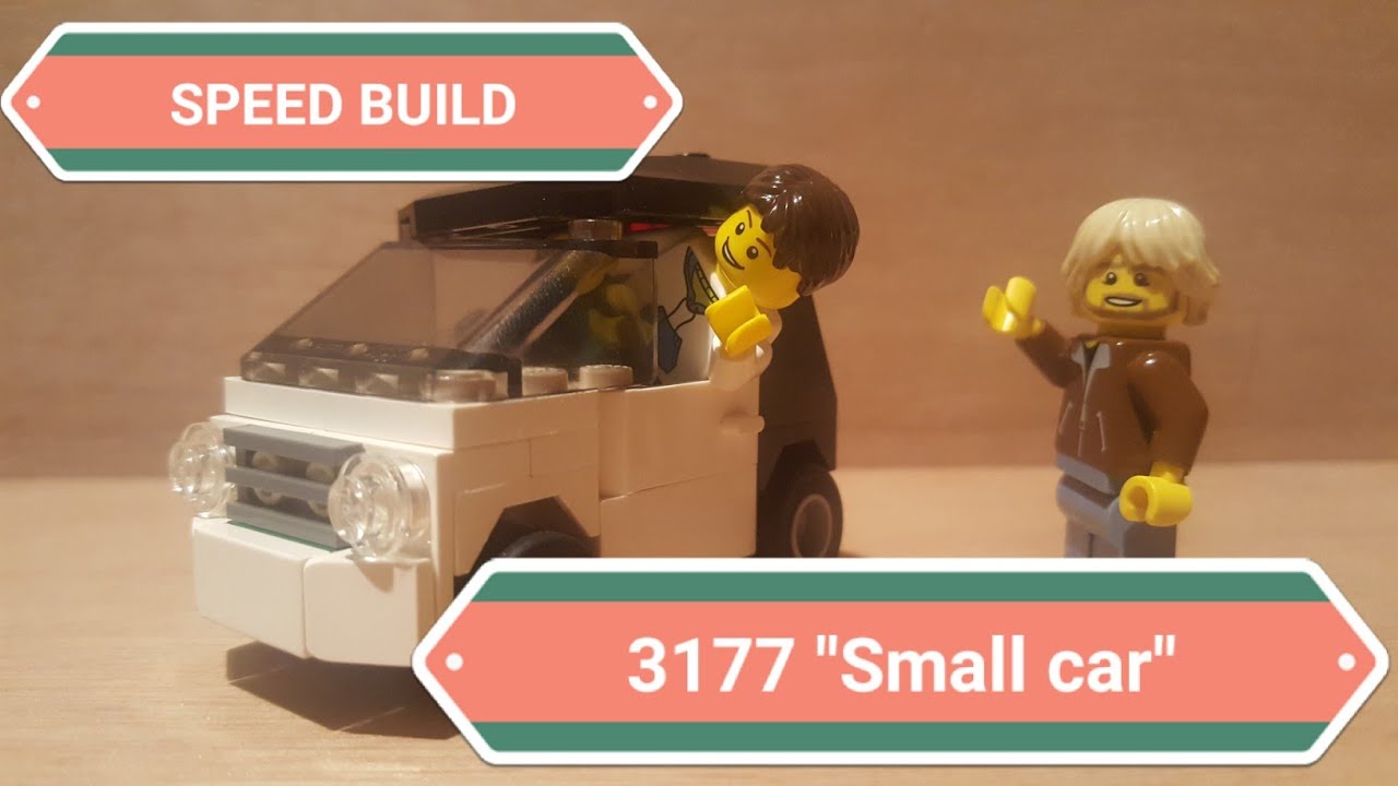 LEGO 3177 Small car speed build - YouTube