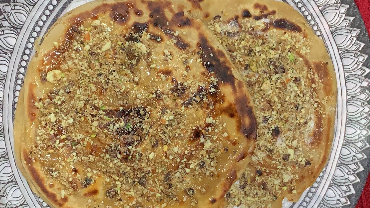 How To Make Sweet Paratha For Kids/ jaggery Healthy Paratha - YouTube