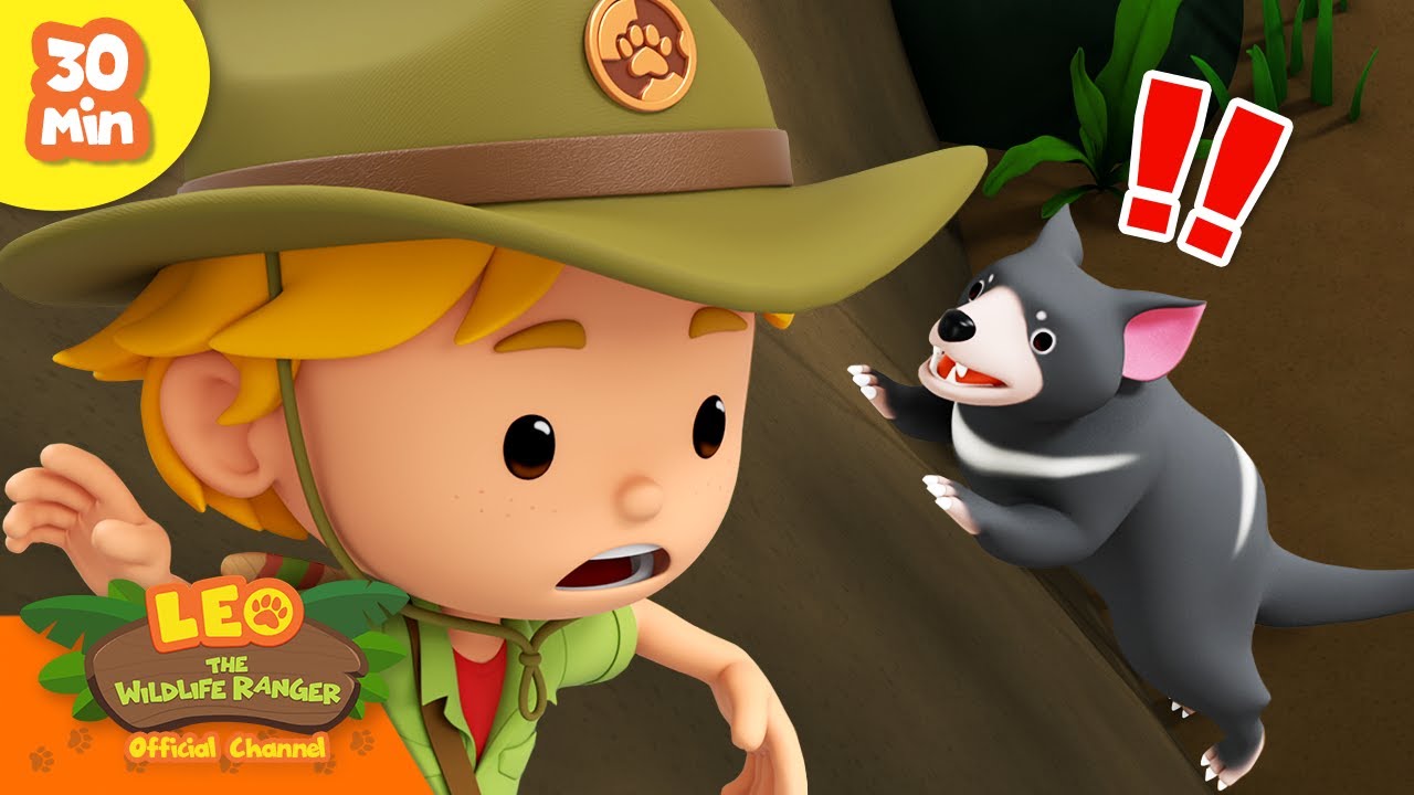 🦖 Scary Predators in the Animal Kingdom! 😱⚠️ | 30 MIN | Leo the ...