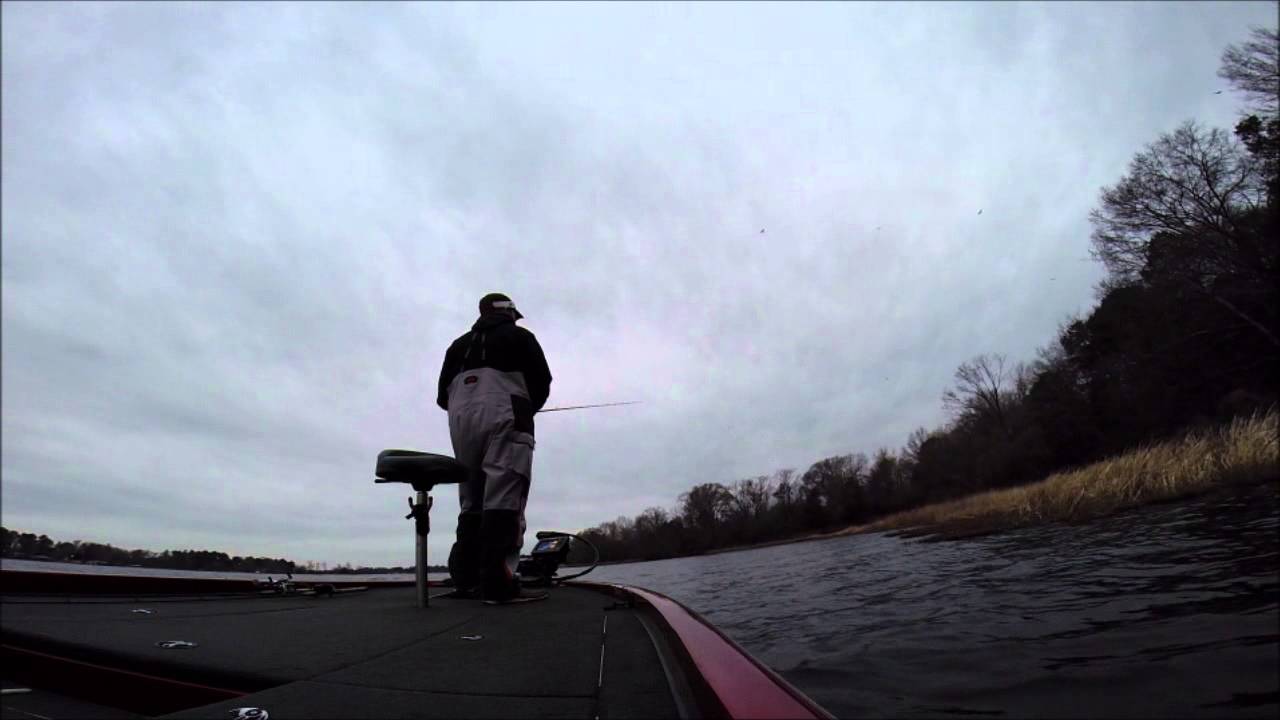 Lake Holbrook Texas Bass fishing - YouTube