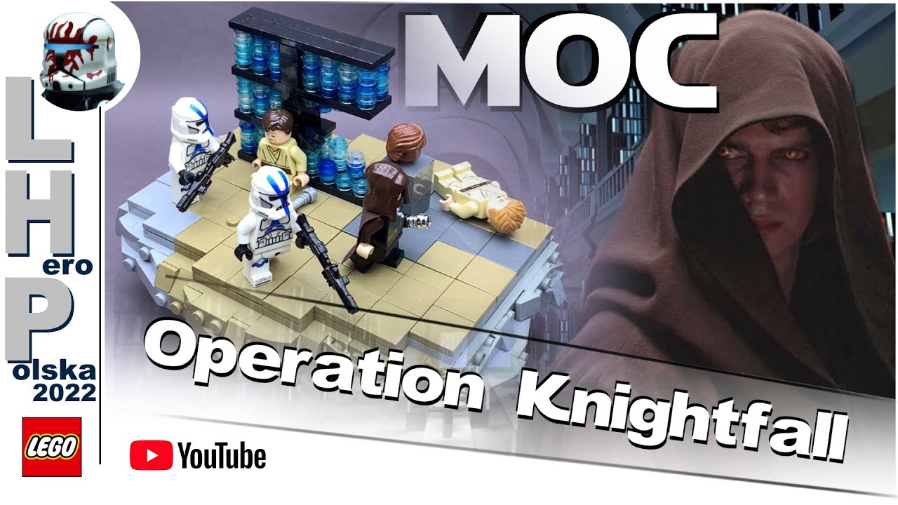 Operation Knightfall LEGO Star Wars Clone 501st MOC l LHP - YouTube