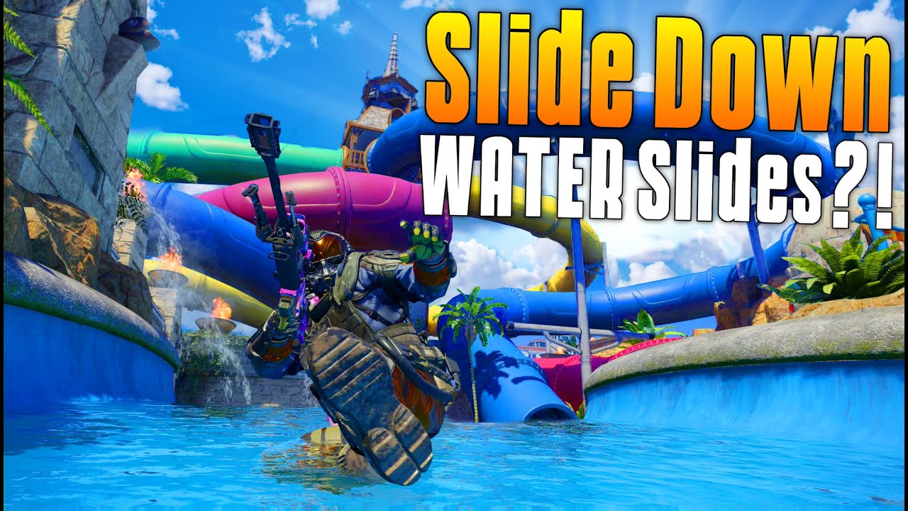 Slide Down Water Slides On CoD BO3?! New Awakening DLC Gameplay ...