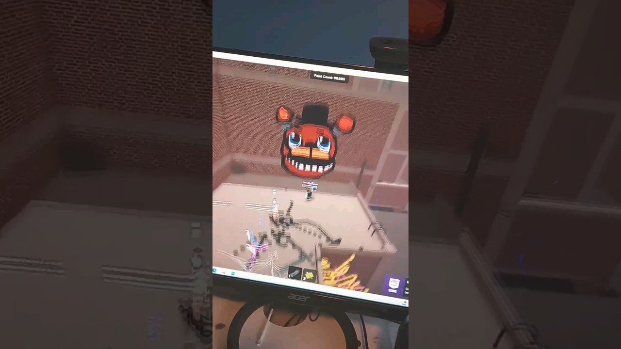 cute Freddy in spray paint - YouTube
