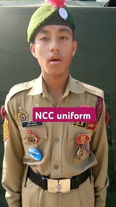 How to wear NCC Uniform??NCC uniform kyse paheni jati hai#ncc#army#ytshorts#trending - YouTube