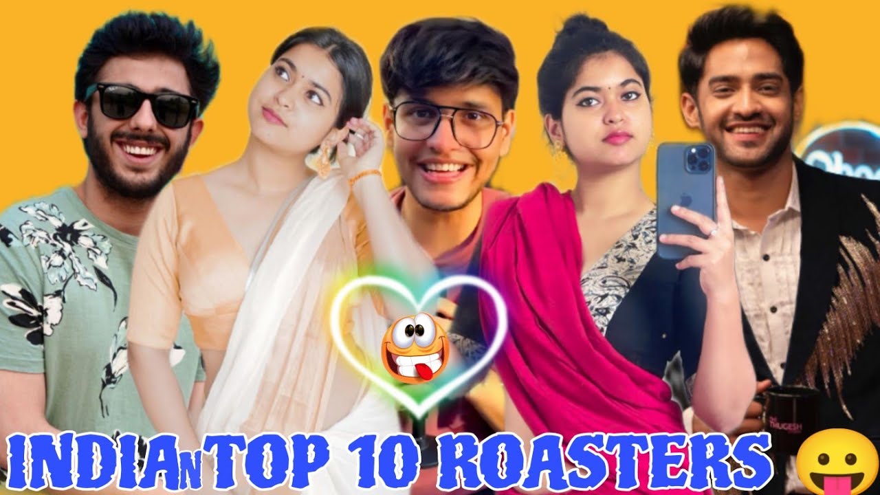 Indian Top 10 Roasters of 2024 | Carryminati | Triggered Insaan ...
