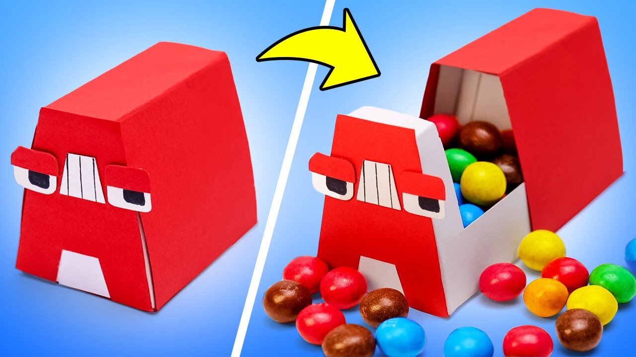 DIY Alphabet Lore Playbook! Easy Paper Games in a Book - YouTube