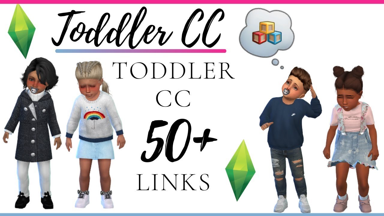 Huge Toddler cc list! 50+Links👶🧡 #2 - YouTube
