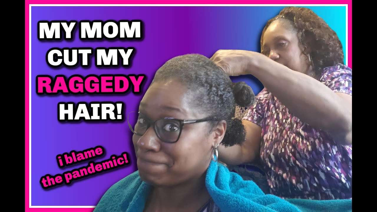My "Mammy-Made" Haircut 😆 | Pandemic Problems | Damaged Hair | Nicole J ...
