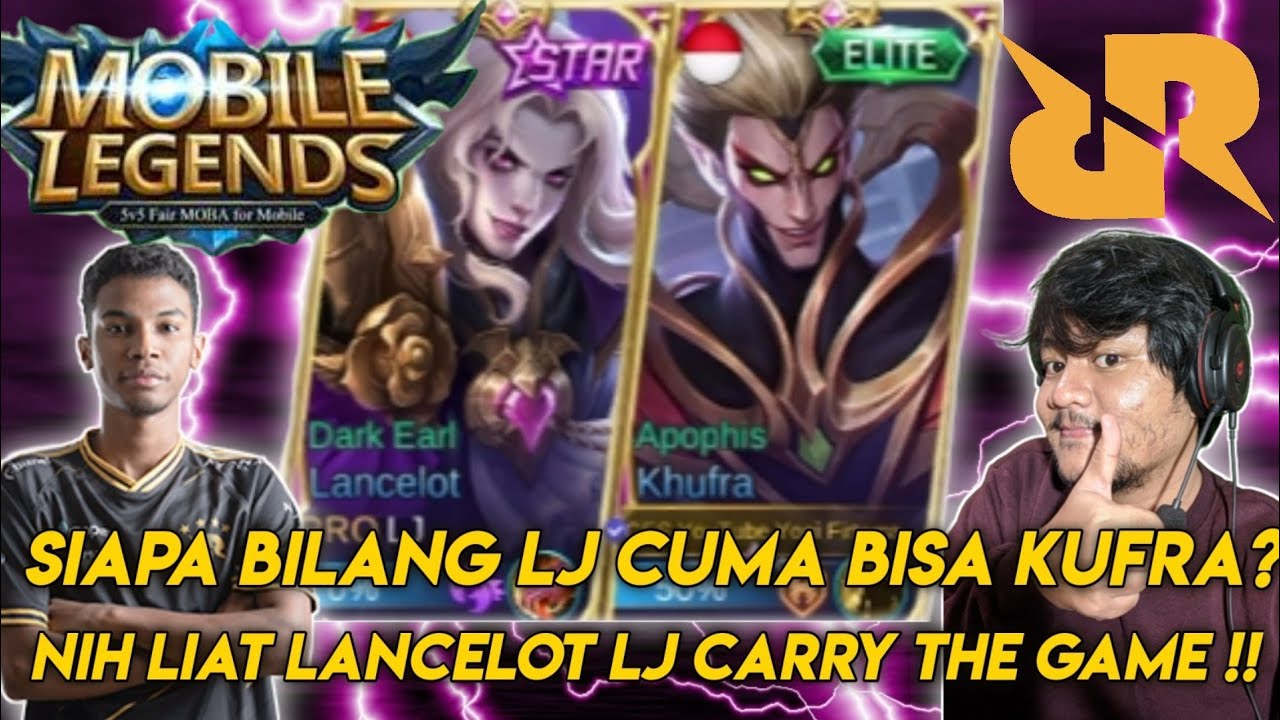 SIAPA BILANG LJ CUMA BISA MAIN TANK ? NIH LIAT LANCELOT LJ CARRY THE GAME !!! -Mobile Legends ...