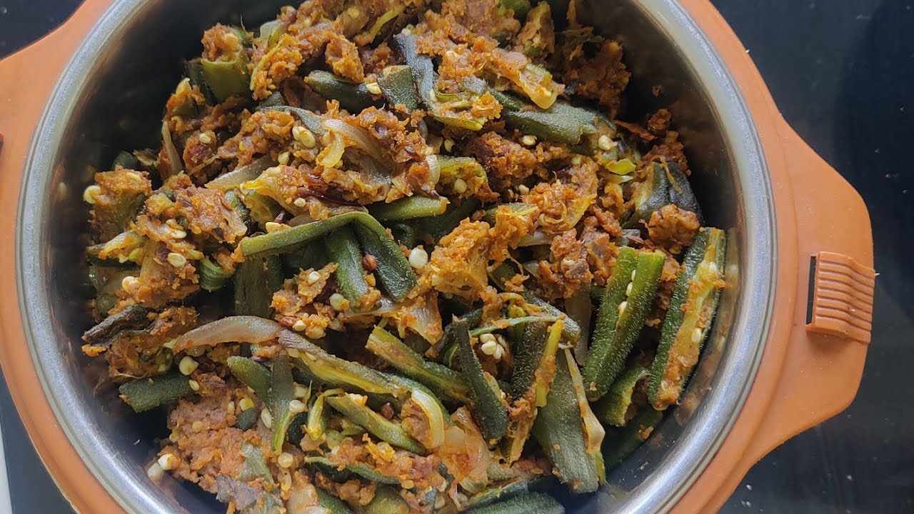 Ladyfinger/Okra/Bhindi ki Subji made with minimal oil 500 ग्राम भिंडी ...