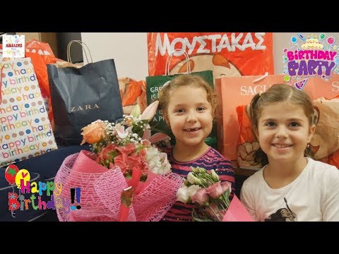 ΕΓΙΝΑ 7 ΧΡΟΝΩΝ !!! VLOG ΤΑ ΓΕΝΈΘΛΙΑ ΜΟΥ 🎉 ΔΩΡΑ 🎁 ΠΑΡΤΥ 🎈🎊 - YouTube