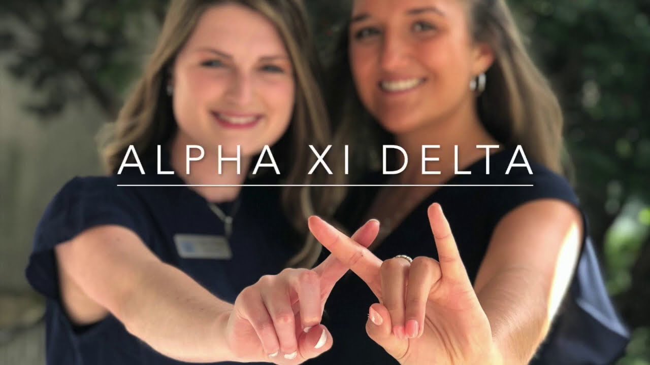 Alpha Xi Delta Sorority (AXiD) - Fraternity & Sorority Life - YouTube