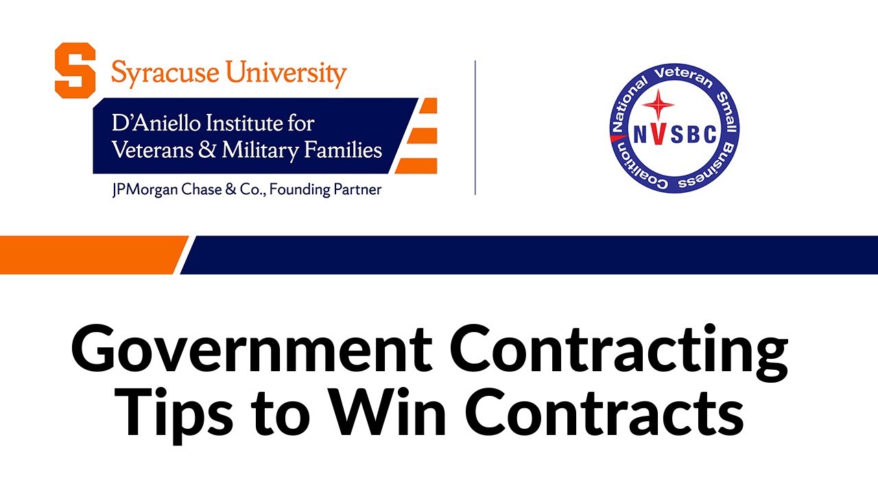 Government Contracting Tips to Win Contracts - YouTube