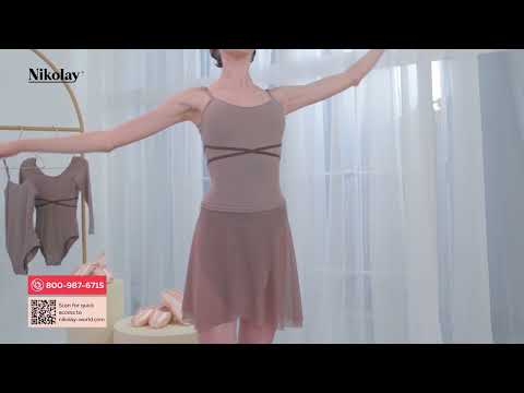 DA1258MPN CAMILLA, Leotard with straps