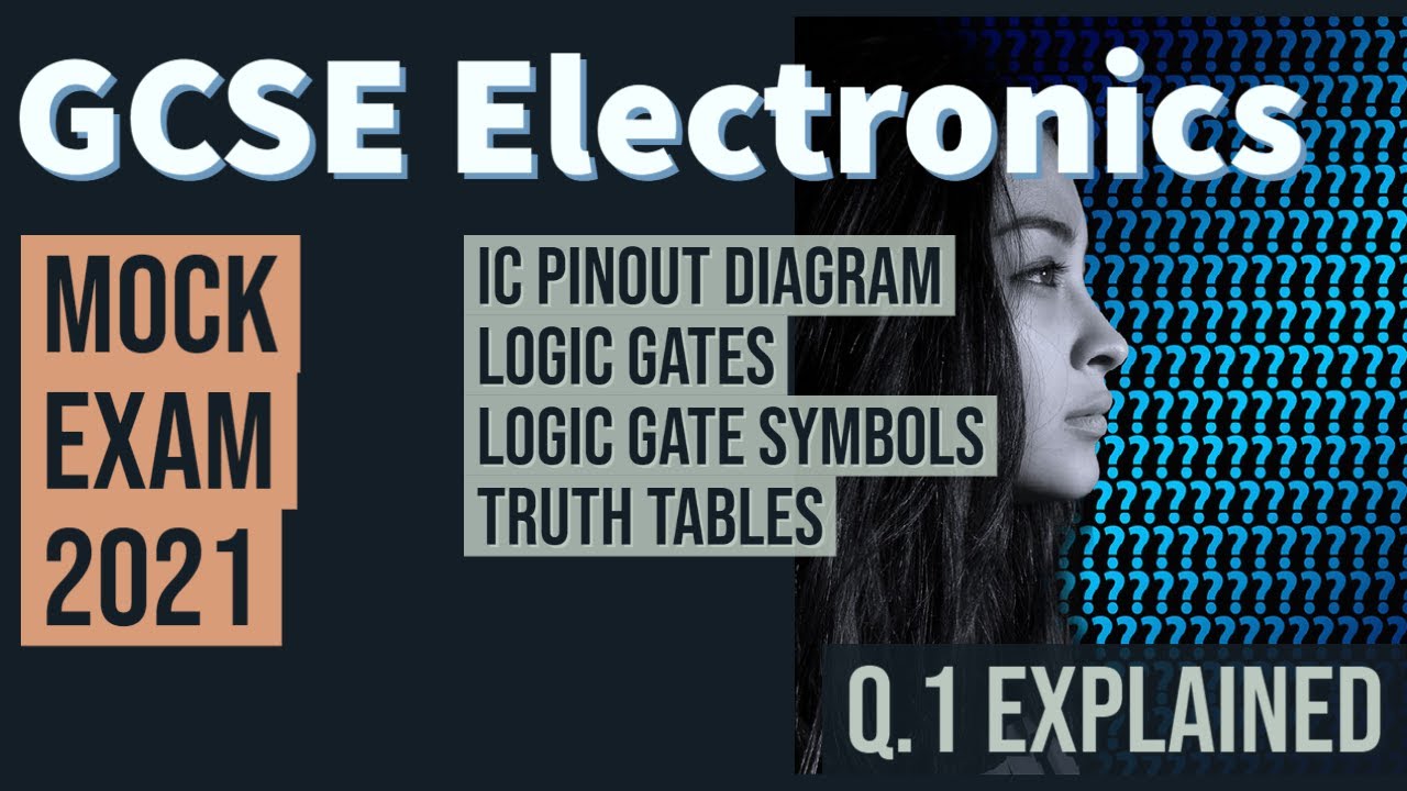 Electronics Mock Exam 2021 Q1 IC Pinout Diagram Logic Gates Logic Electronics Mock Exam 2021 Q1 IC Pinout Diagram Logic Gates Logic