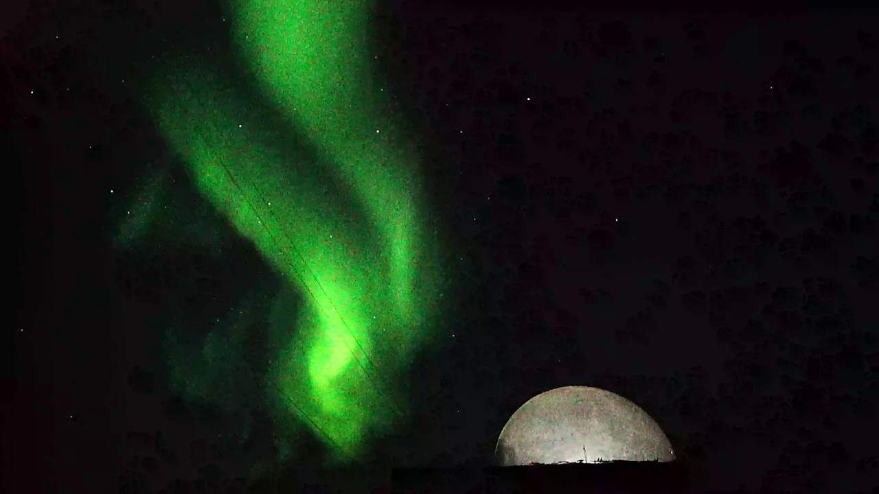 Aurora Borealis - Northern Lights Cam 08-11-2018 21:34:11 - 22:34:12 ...