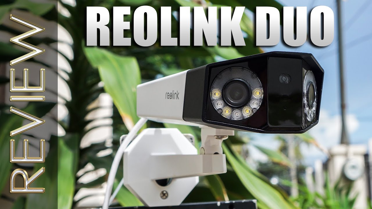 Testing the new Reolink Duo! Dual Lens camera with 150° coverage - YouTube