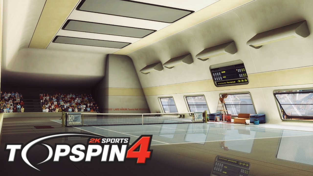 The Most Beautiful Tennis Court Top Spin 4 - YouTube