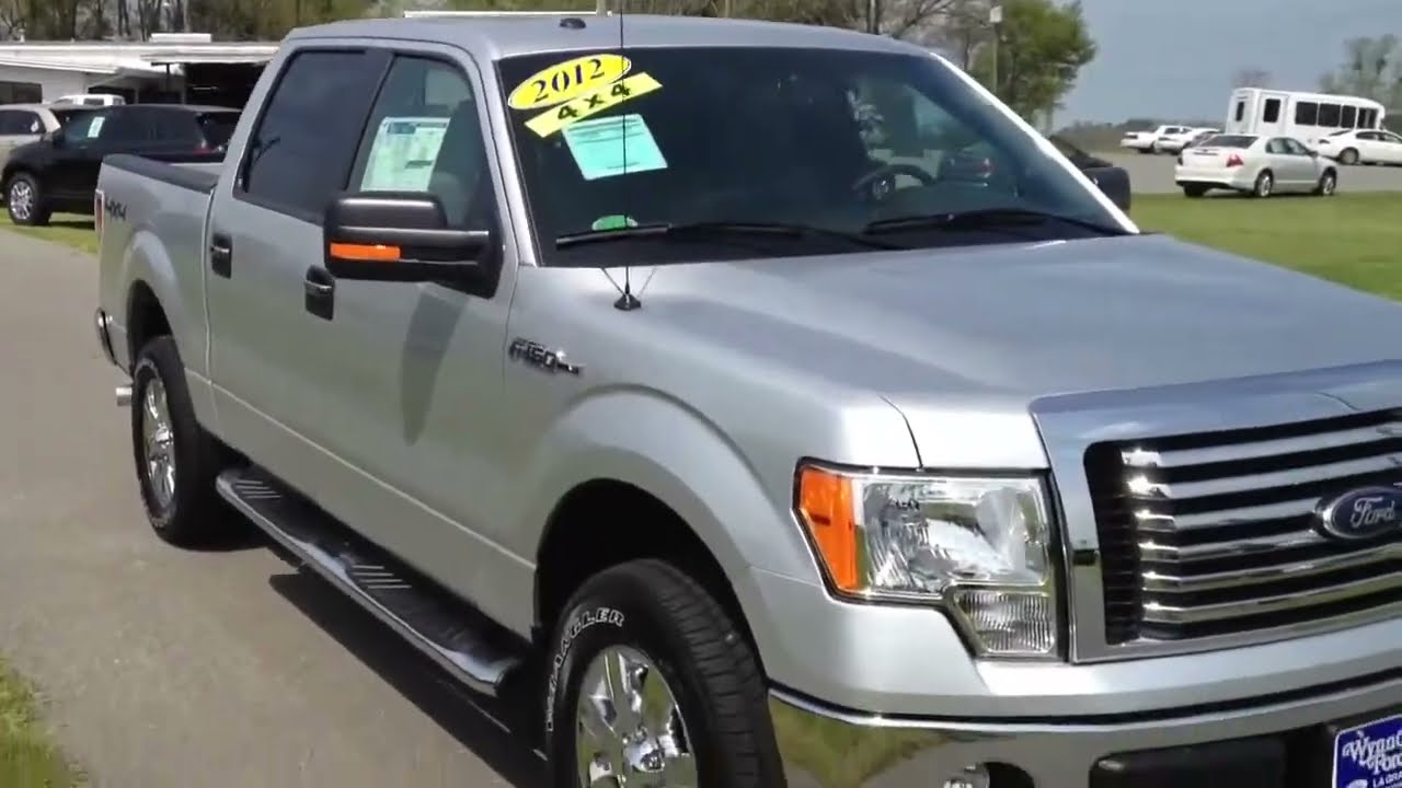 NEW 2012 Ford F-150 XLT Ingot Silver FOR SALE - YouTube
