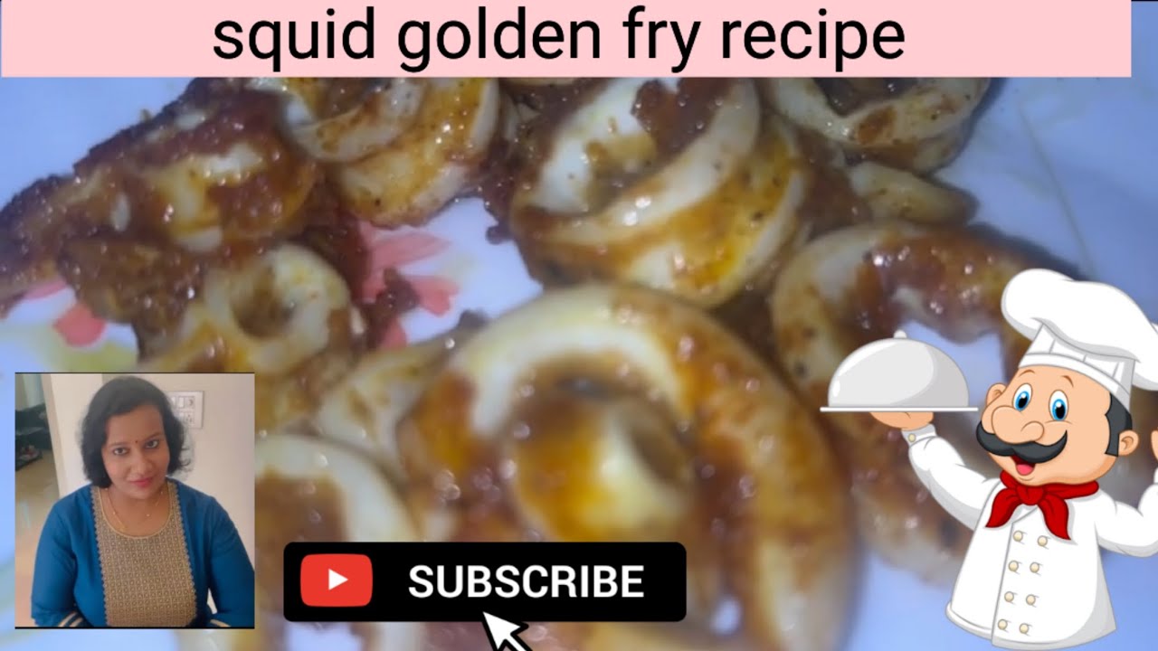 Squid golden fry recipe | cooking video - YouTube