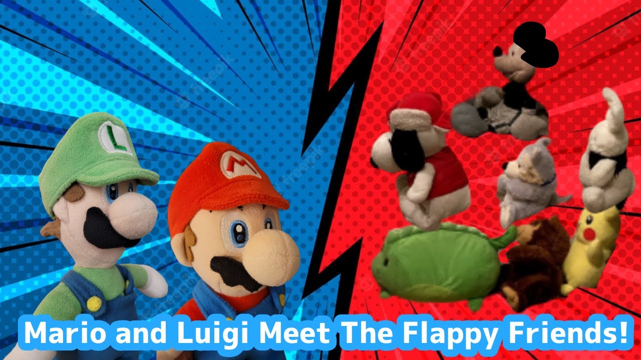 Mario and Luigi Meet The Flappy Friends! - YouTube