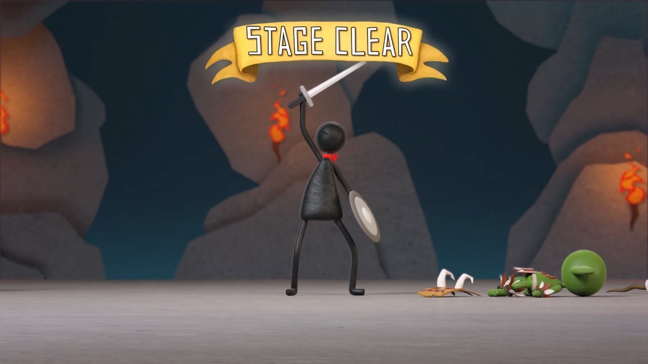 Stickman Adventure #1 (스틱맨의 모험 #1) - YouTube