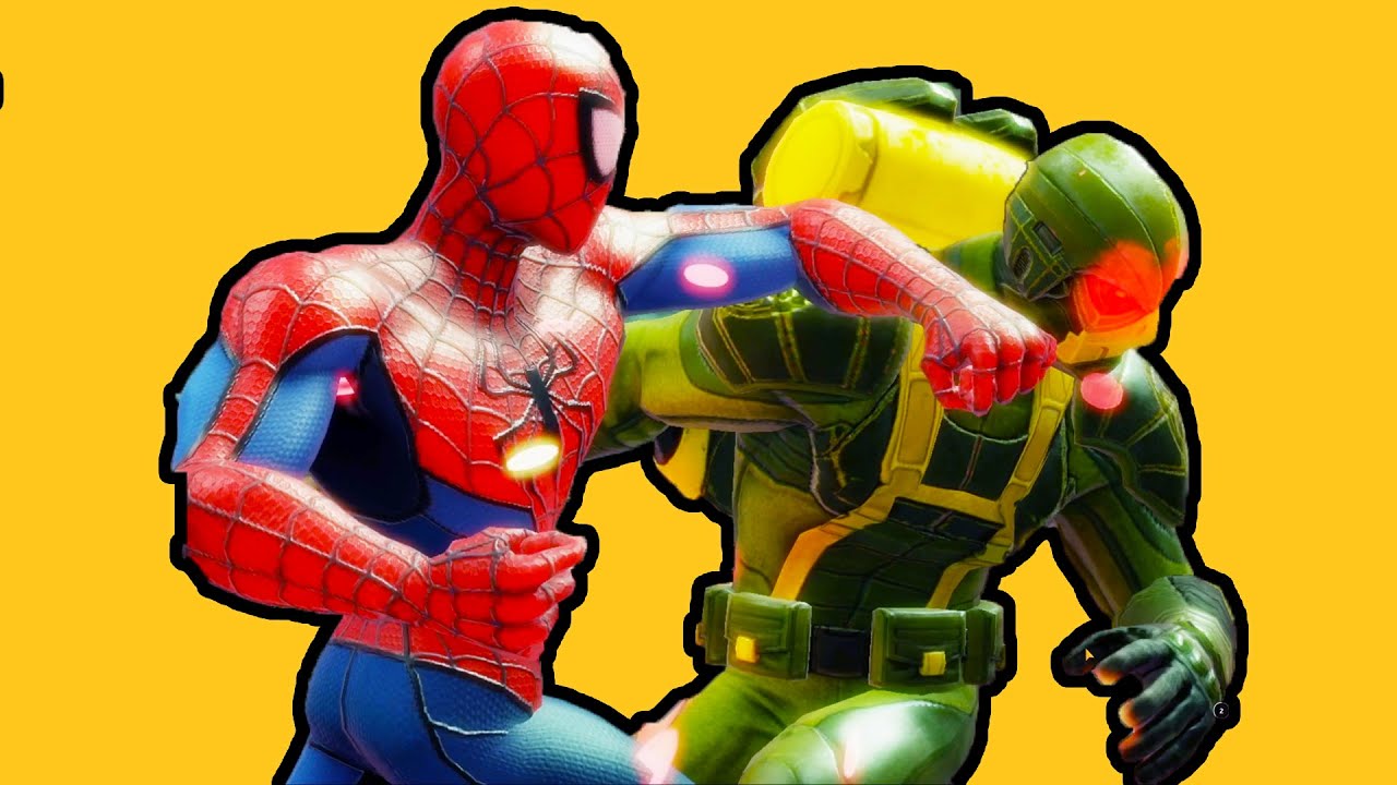 Spiderman fighting game | Marvel Strike Force - YouTube