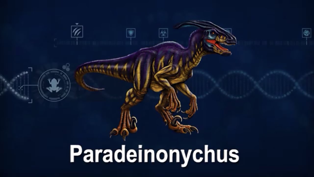 Jurassic World, hybrid style: Paradeinonychus - YouTube
