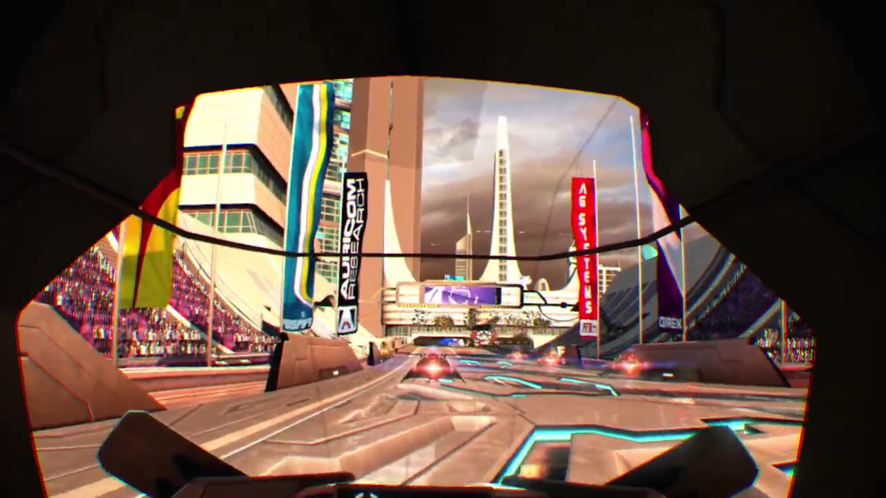 Padinn Plays Wipeout Omega Collection VR - YouTube