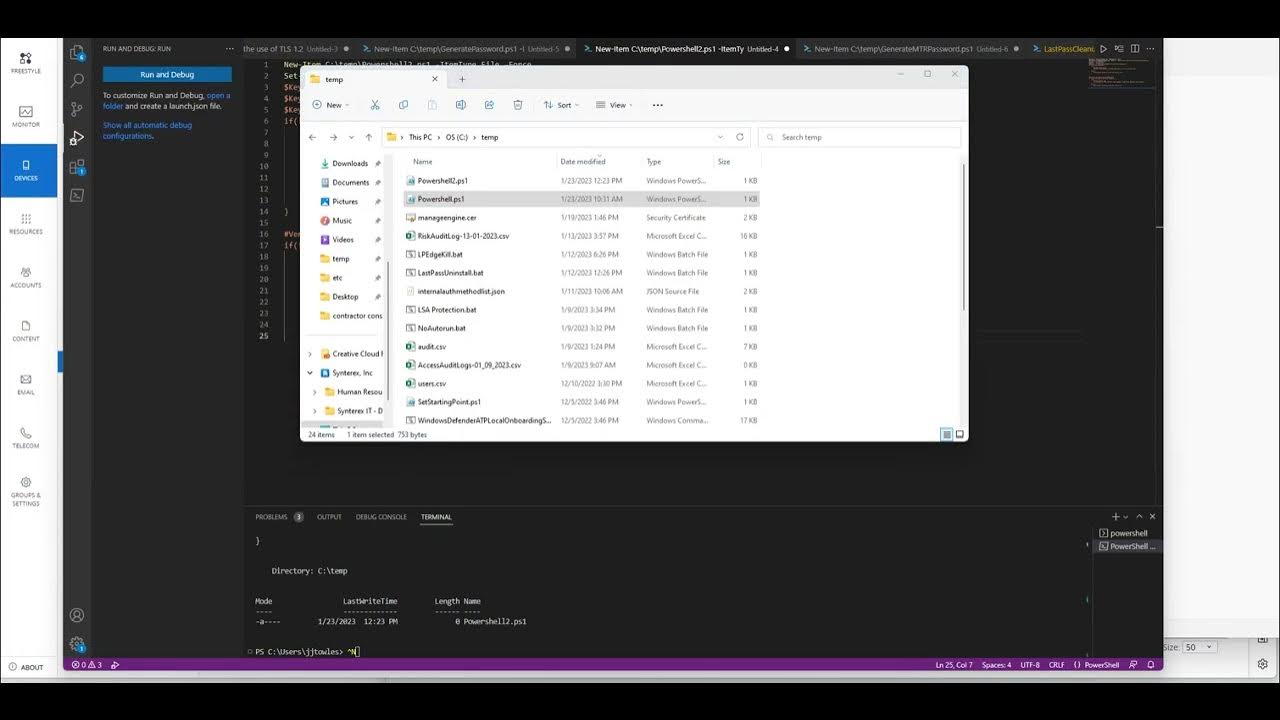 Leveraging WS1 Scripts to Create and Deliver Scripts to Windows Devices - YouTube