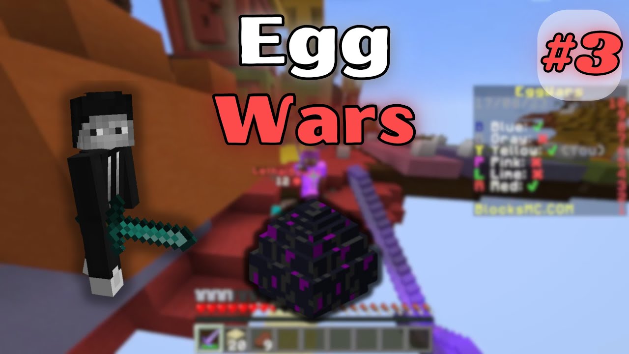 حرب البيض #3 | أفضل ثنائي فالعالم 🤣 | Minecraft Egg Wars - YouTube