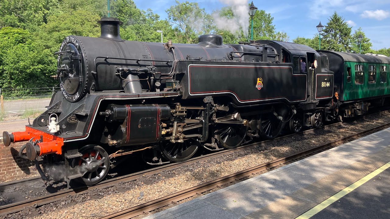 Unleashing Steam | Tank 80144 at Spa Valley Railway Cuckoo Line Gala ...