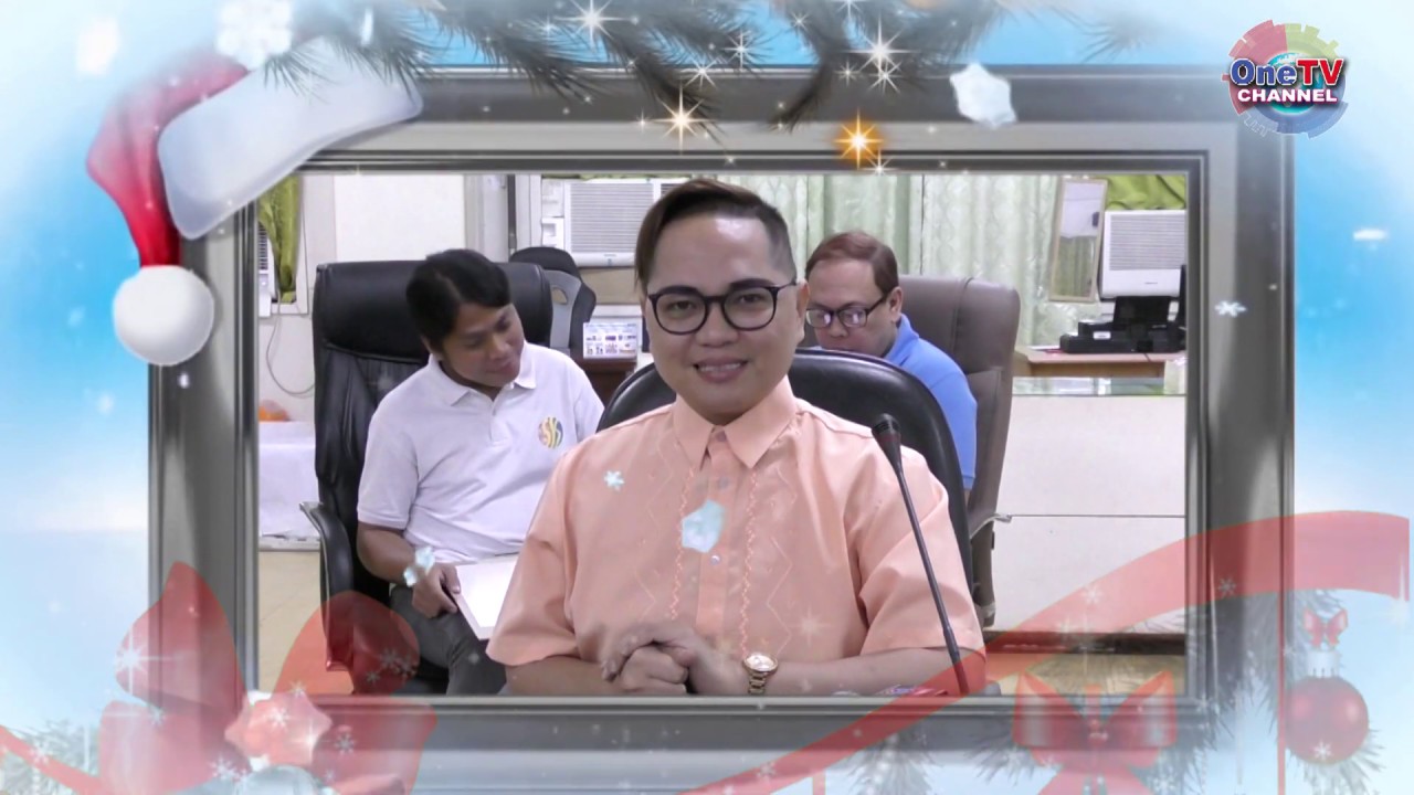 City Councilor Dinky B. Suizo Christmas Greetings - YouTube