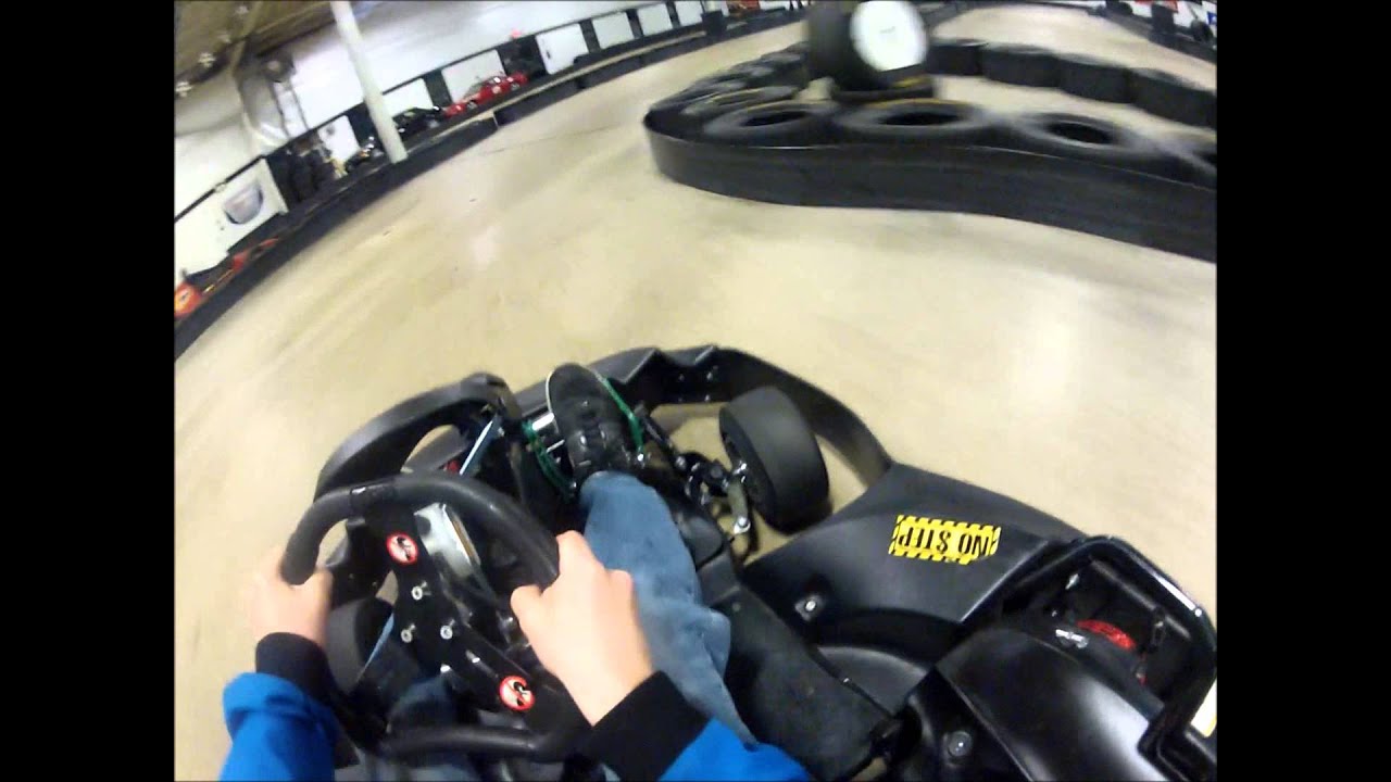 Go-Kart racing at Maine Indoor Karting (55mph!) - YouTube