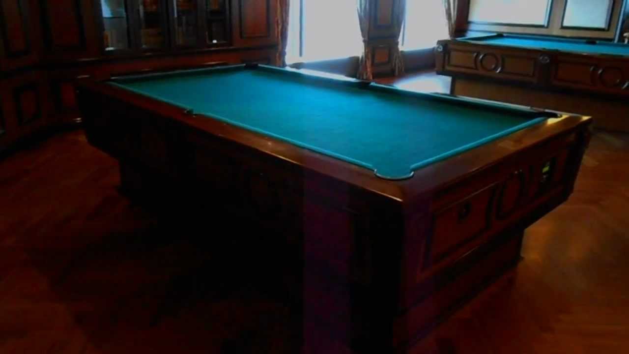 Gyroscopic pool tables on the Jewel of the Seas - YouTube