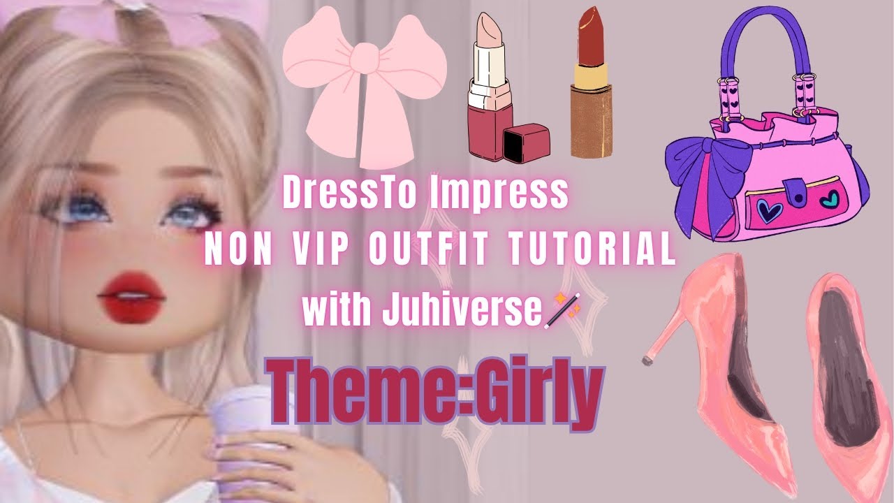 DTI GIRLY themed tutorial (Non-vip)👑| How to win in GIRLY THEME ...